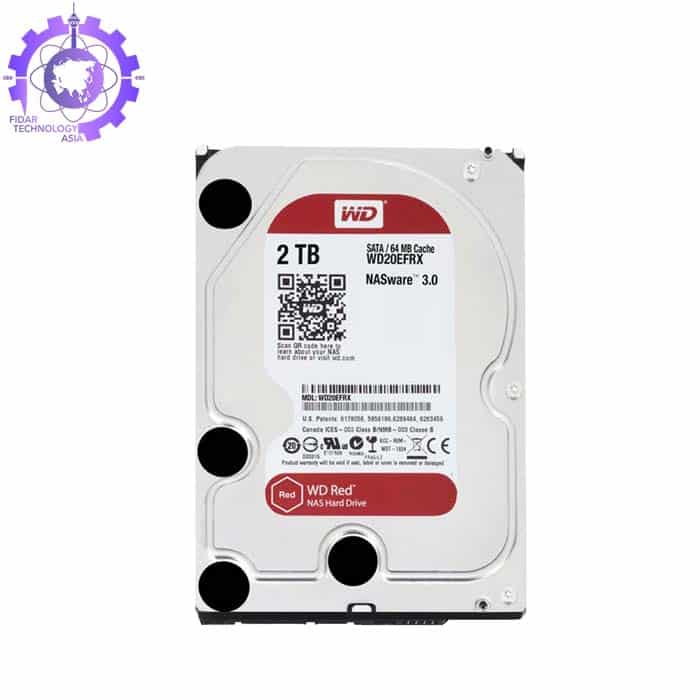 هارد قرمز 2 ترابایت اینترنال وسترن دیجیتالWD Red 2TB+گارانتی - فروشگاه ...
